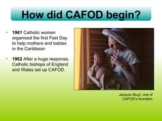 History Of Cafod | PPT | Non-Profit Organizations | Industries