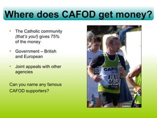 History Of Cafod | PPT | Non-Profit Organizations | Industries