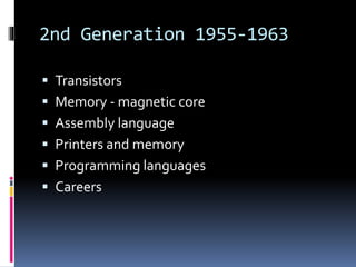 History of-computers by SHIVAM TYAGI | PPT
