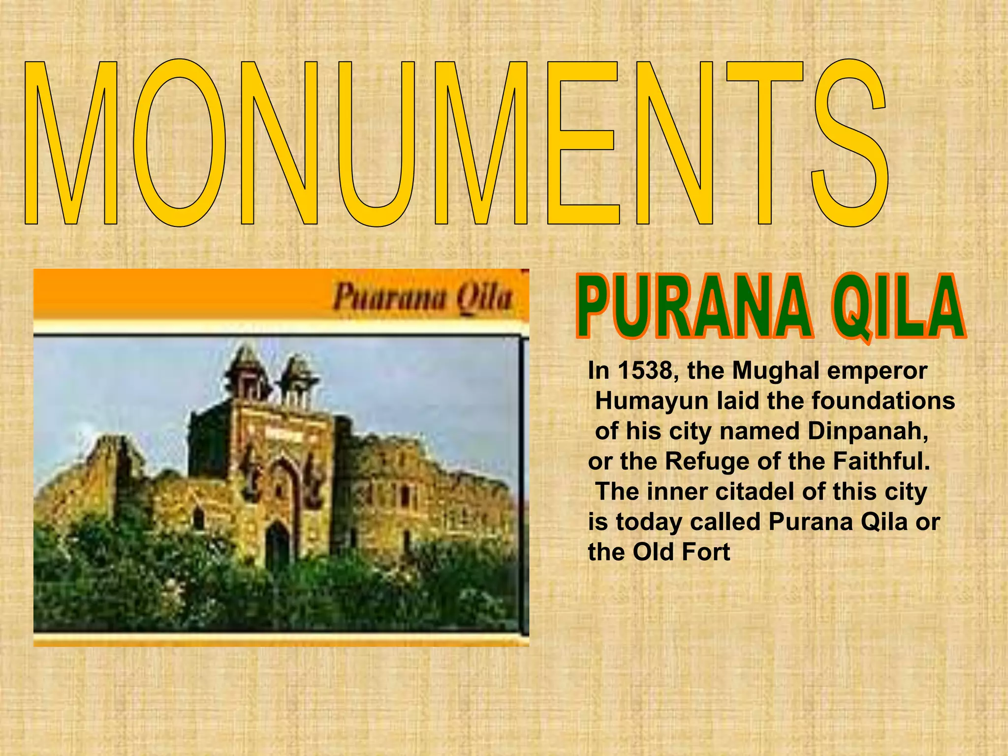 History Of Delhi | PPT