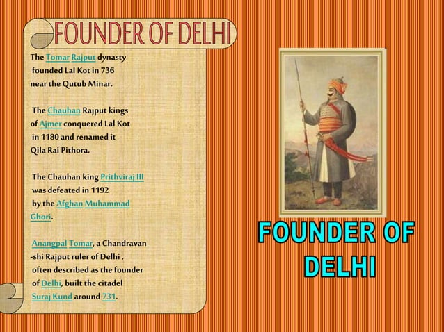 History Of Delhi | PPT