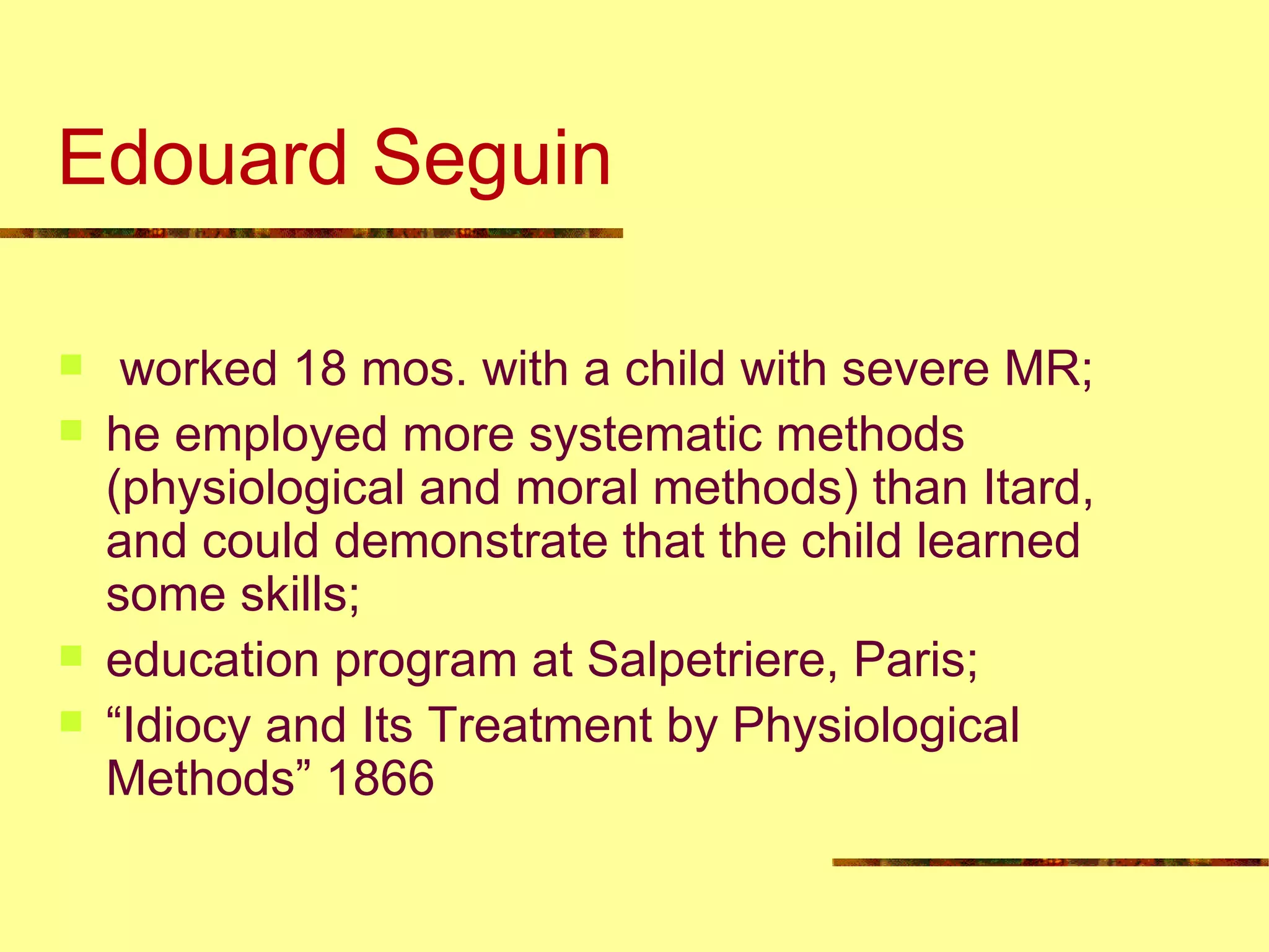 History Of Disabilities | PPT
