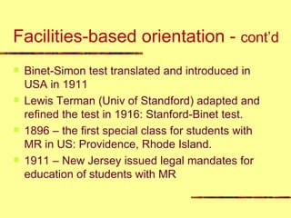 History Of Disabilities | PPT