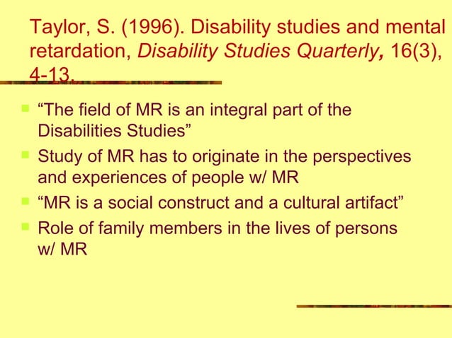 History Of Disabilities | PPT | Physical Therapy | Wellness
