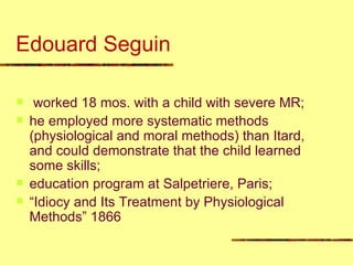 History Of Disabilities | PPT