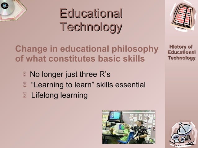 History Of Educational Technology | PPS | Computing | Technology & Computing