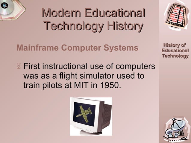 History Of Educational Technology | PPS | Computing | Technology ...