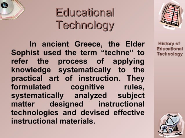 History Of Educational Technology | PPS | Computing | Technology ...
