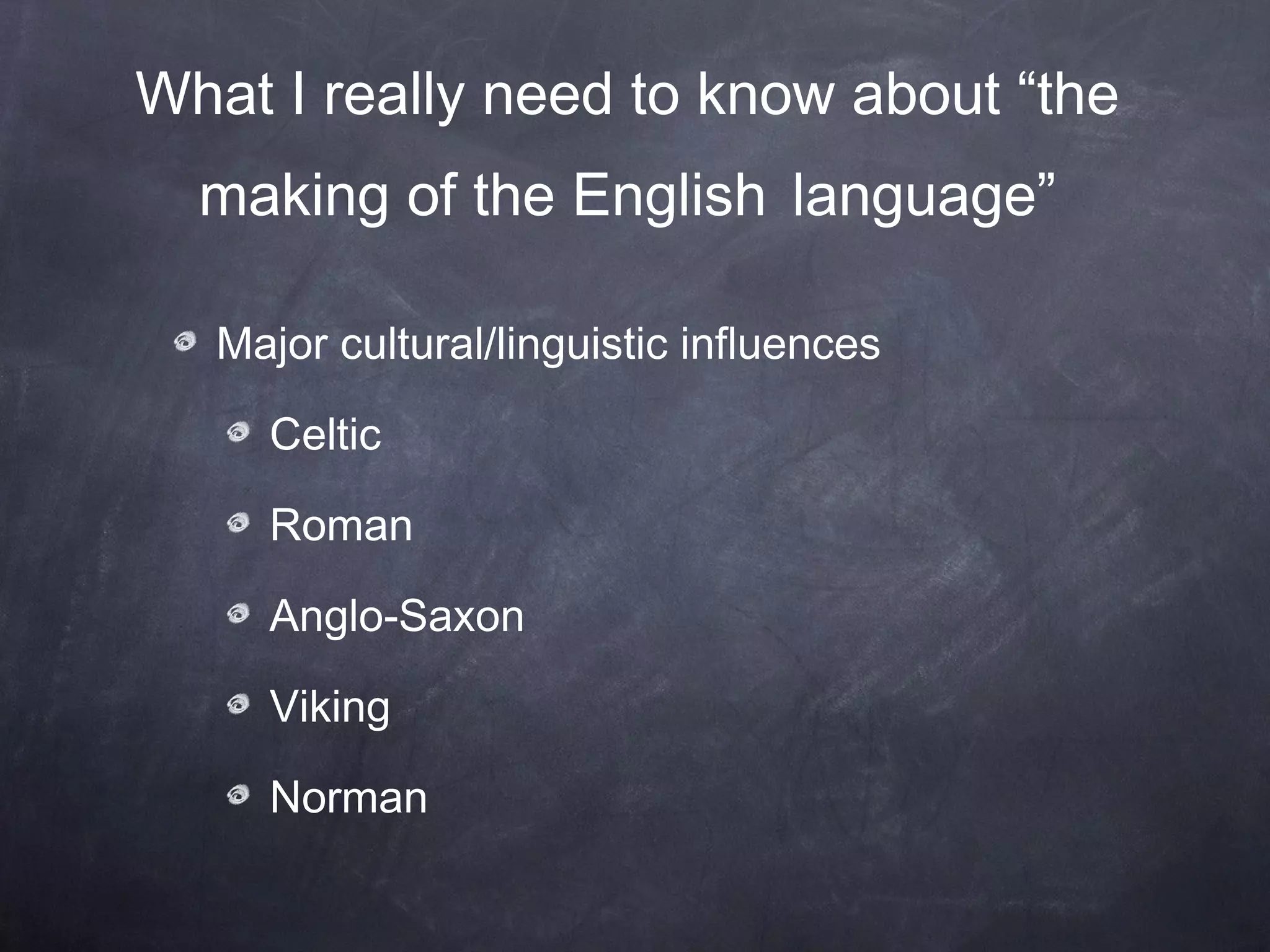 History of English Language | PPT