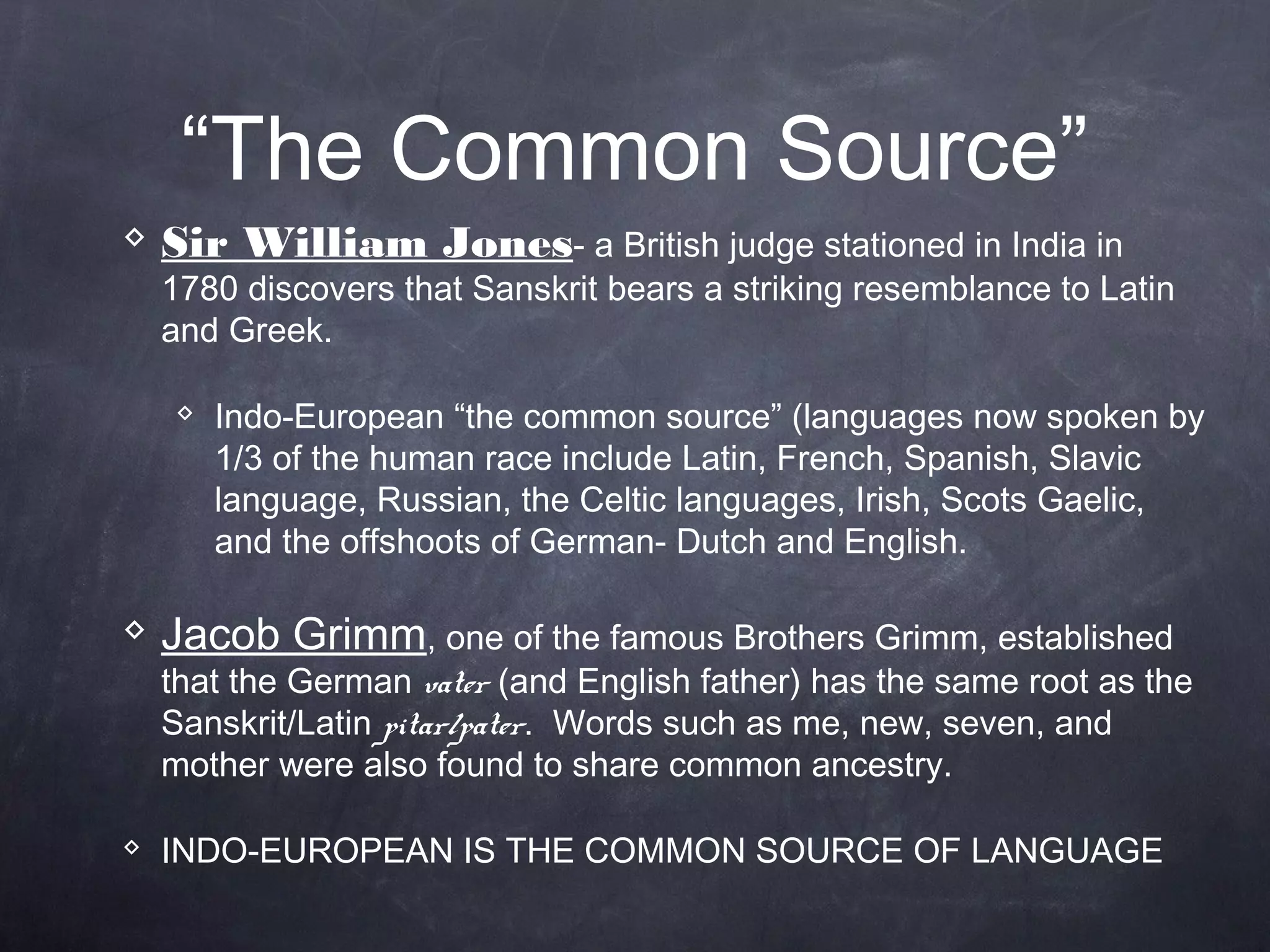 History of English Language | PPT