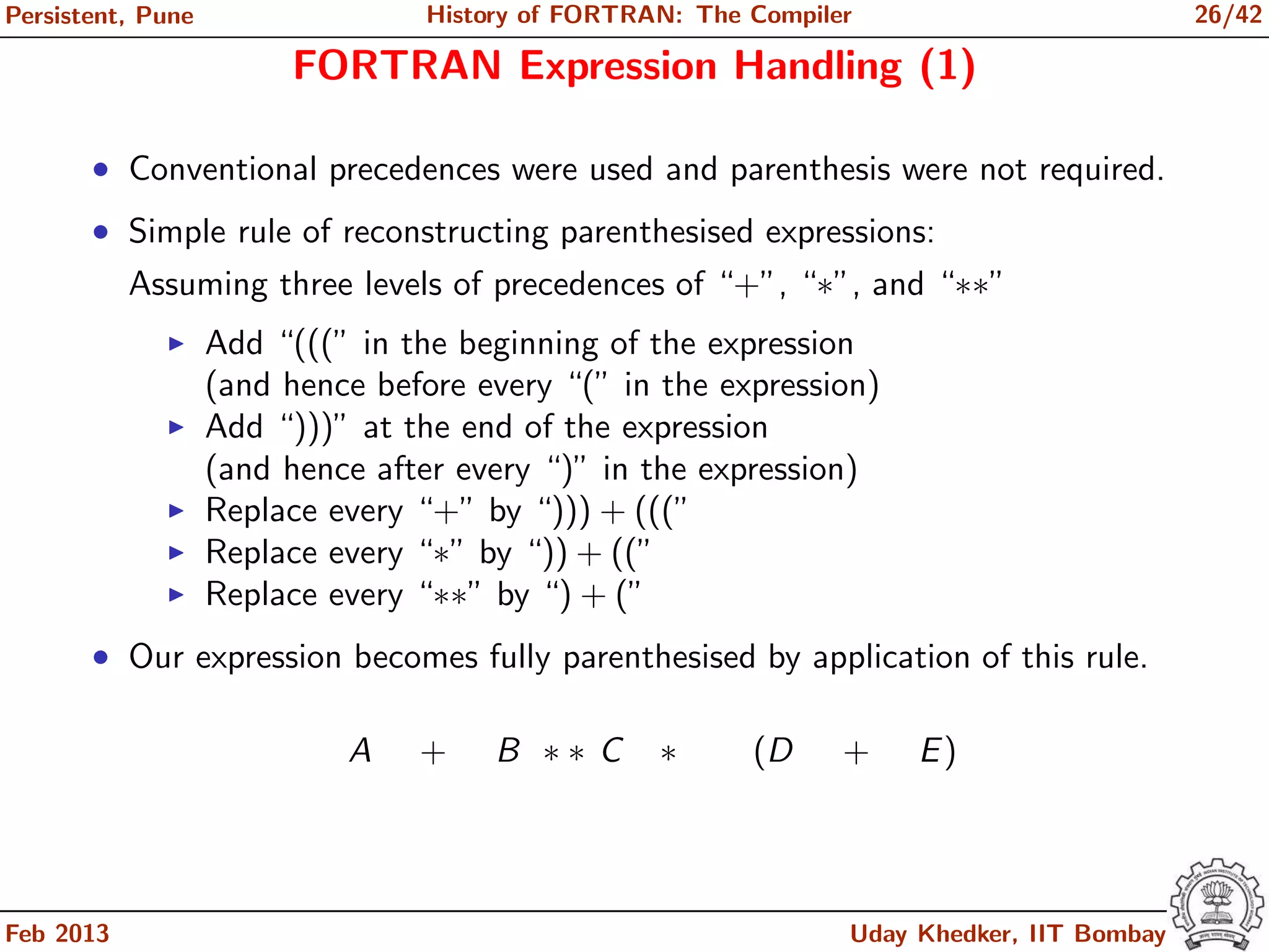 Early History of Fortran: The Making of a Wonder | Turing100@Persistent | PDF