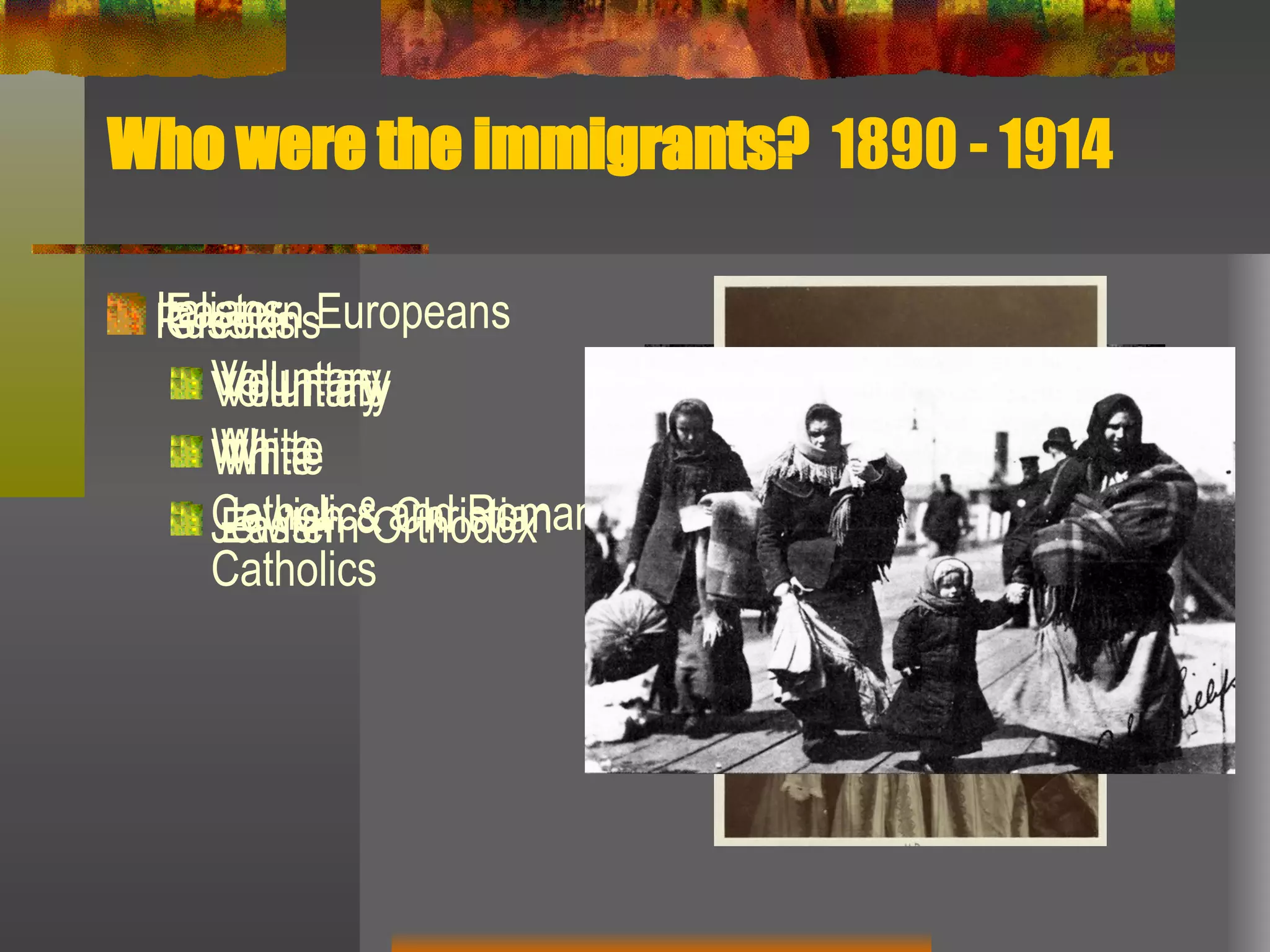History Of Immigration | PPT