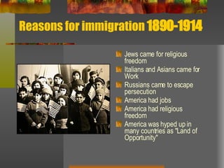 History Of Immigration | PPT