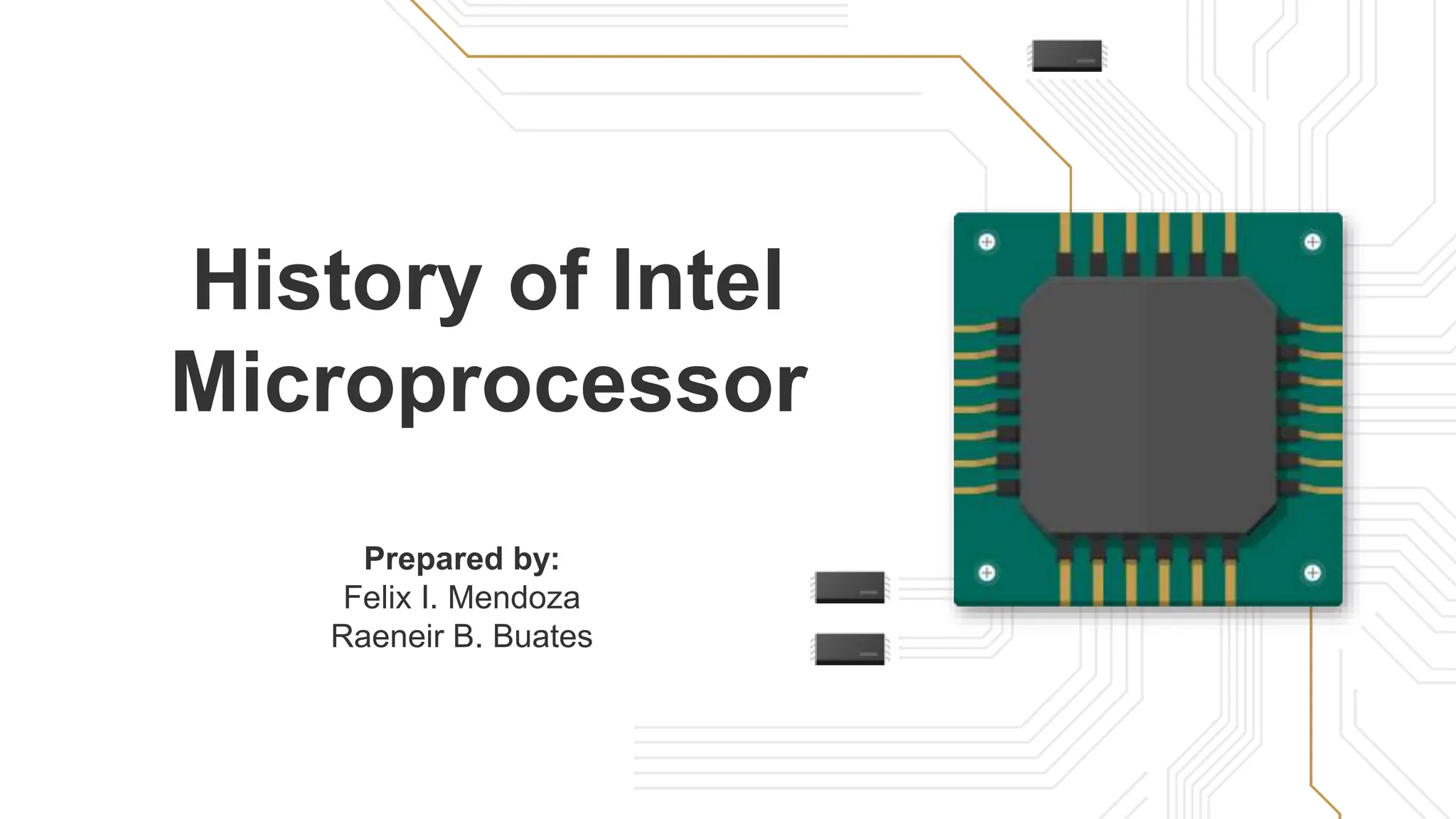 History-of-Intel-Microprocessor.ppt tx | PPTX | Desktops | Computing