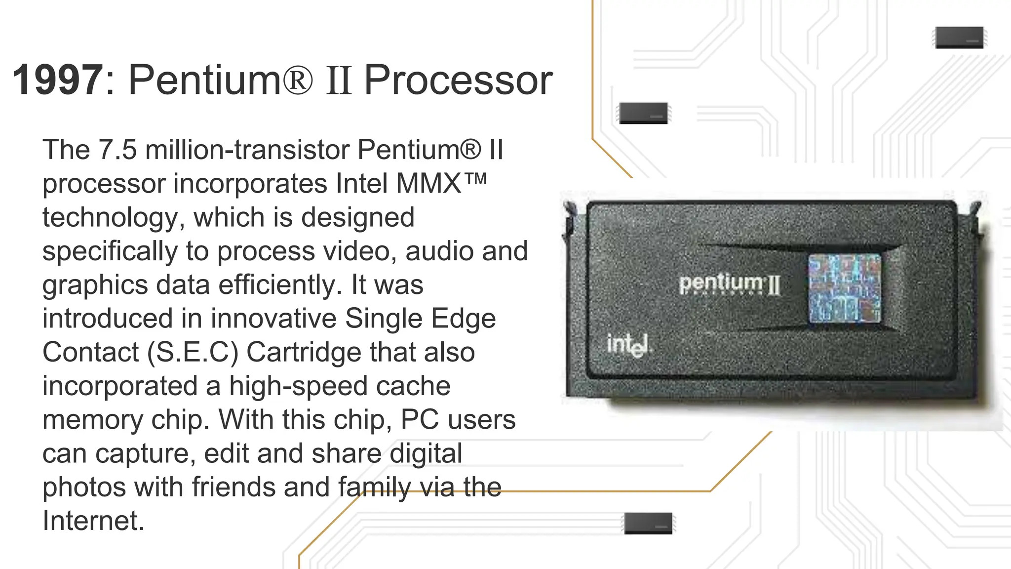 History-of-Intel-Microprocessor.ppt tx | PPTX | Desktops | Computing