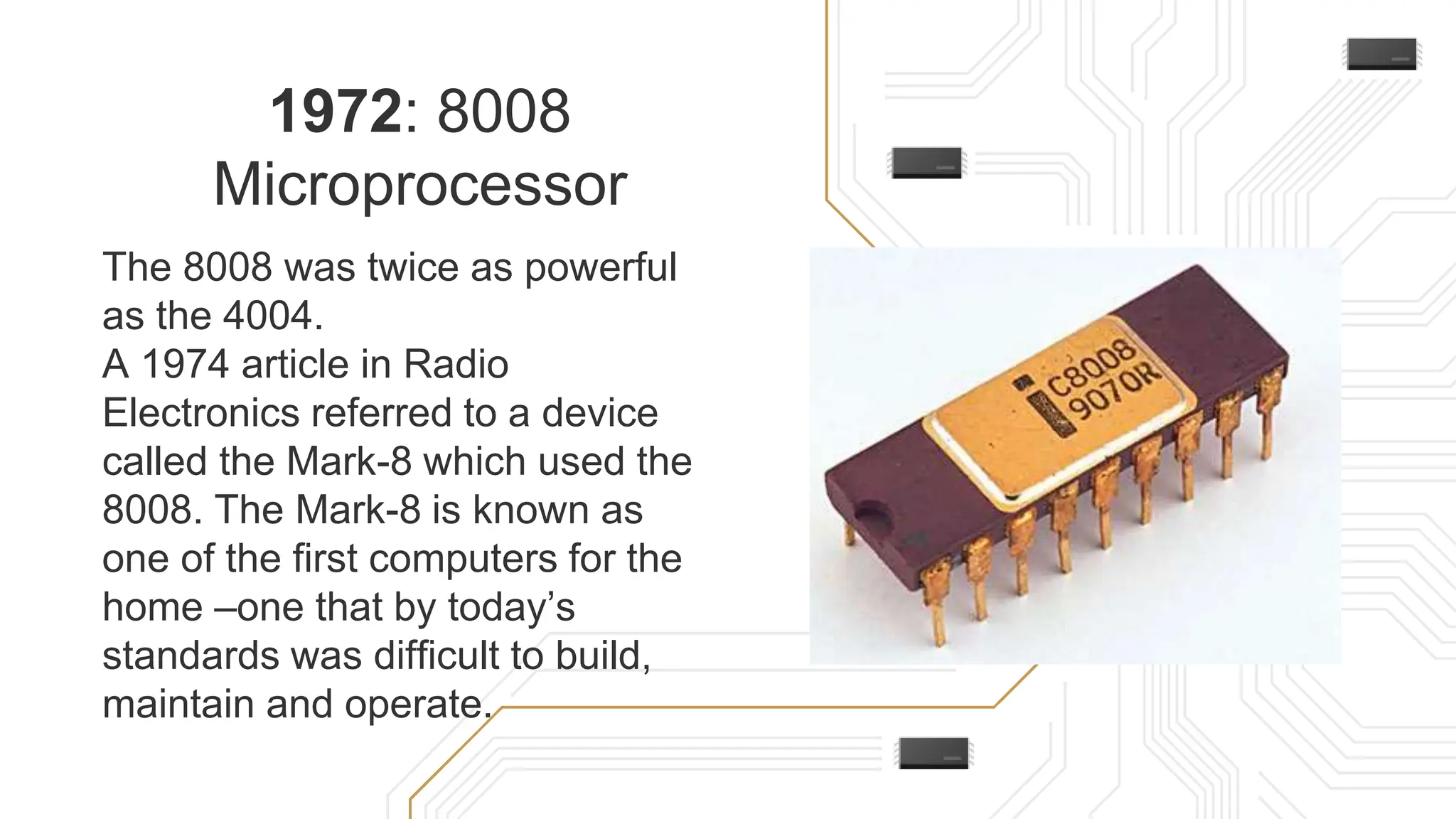 History-of-Intel-Microprocessor.ppt tx | PPTX | Desktops | Computing