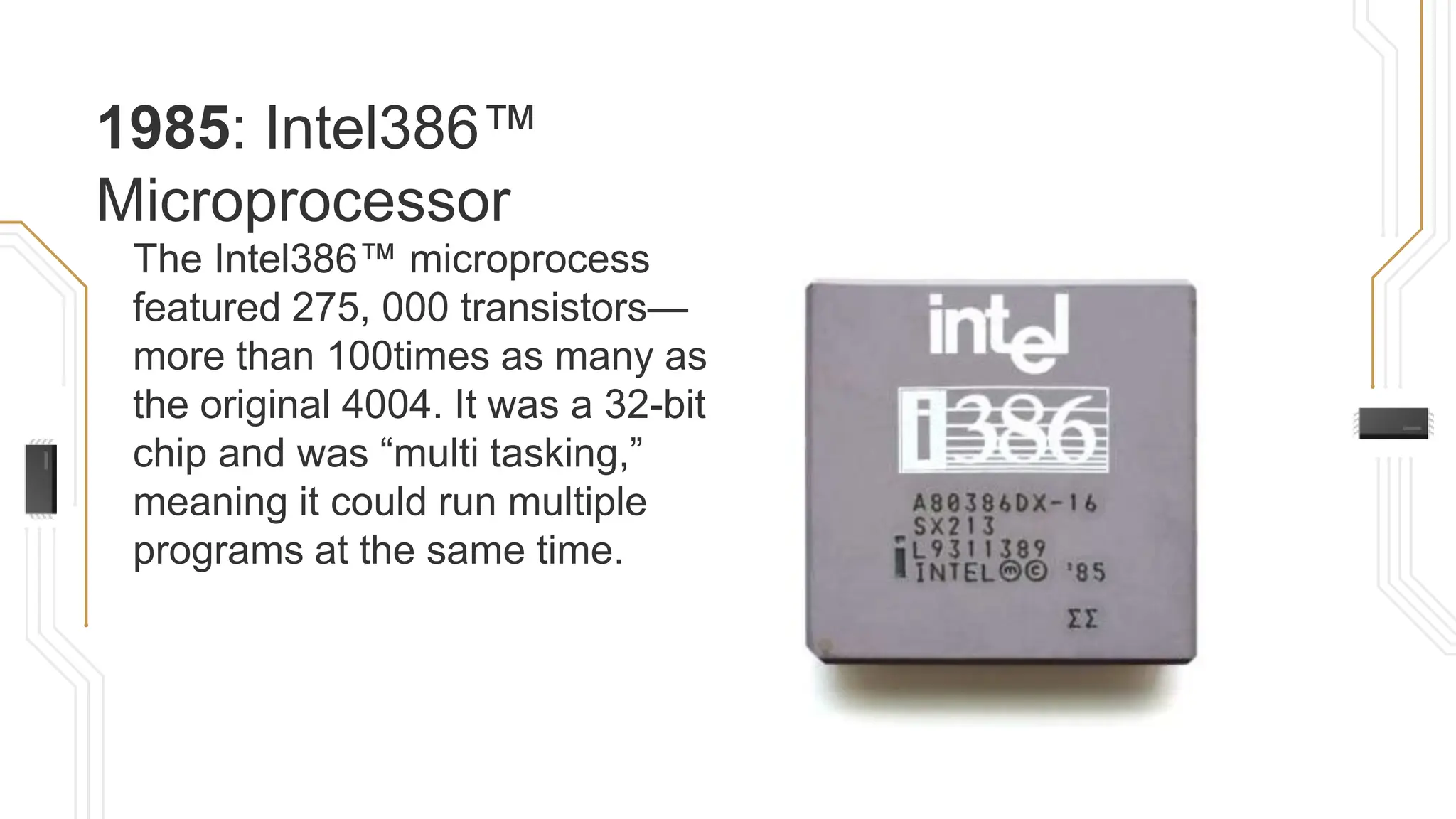 History-of-Intel-Microprocessor.ppt tx | PPTX | Desktops | Computing