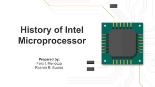History-of-Intel-Microprocessor.ppt tx | PPTX | Desktops | Computing