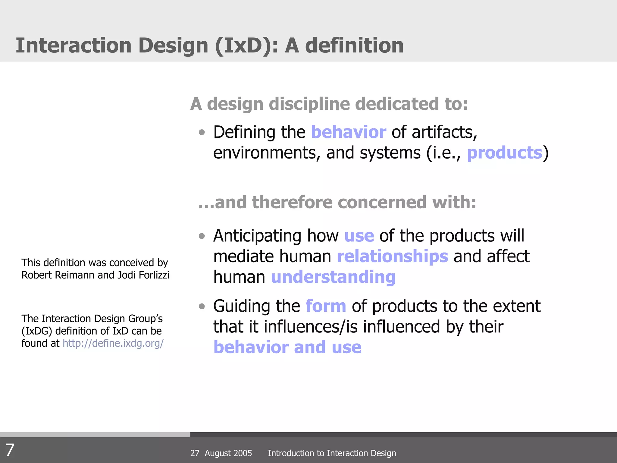 History of Interaction Design | PPT