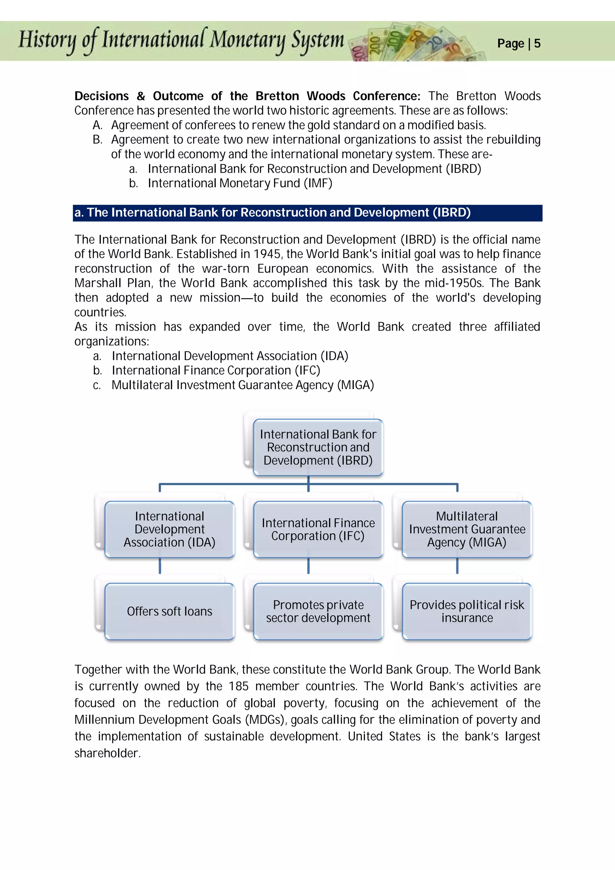 History of-international-monetary-system | PDF