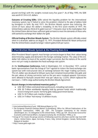 History of-international-monetary-system | PDF