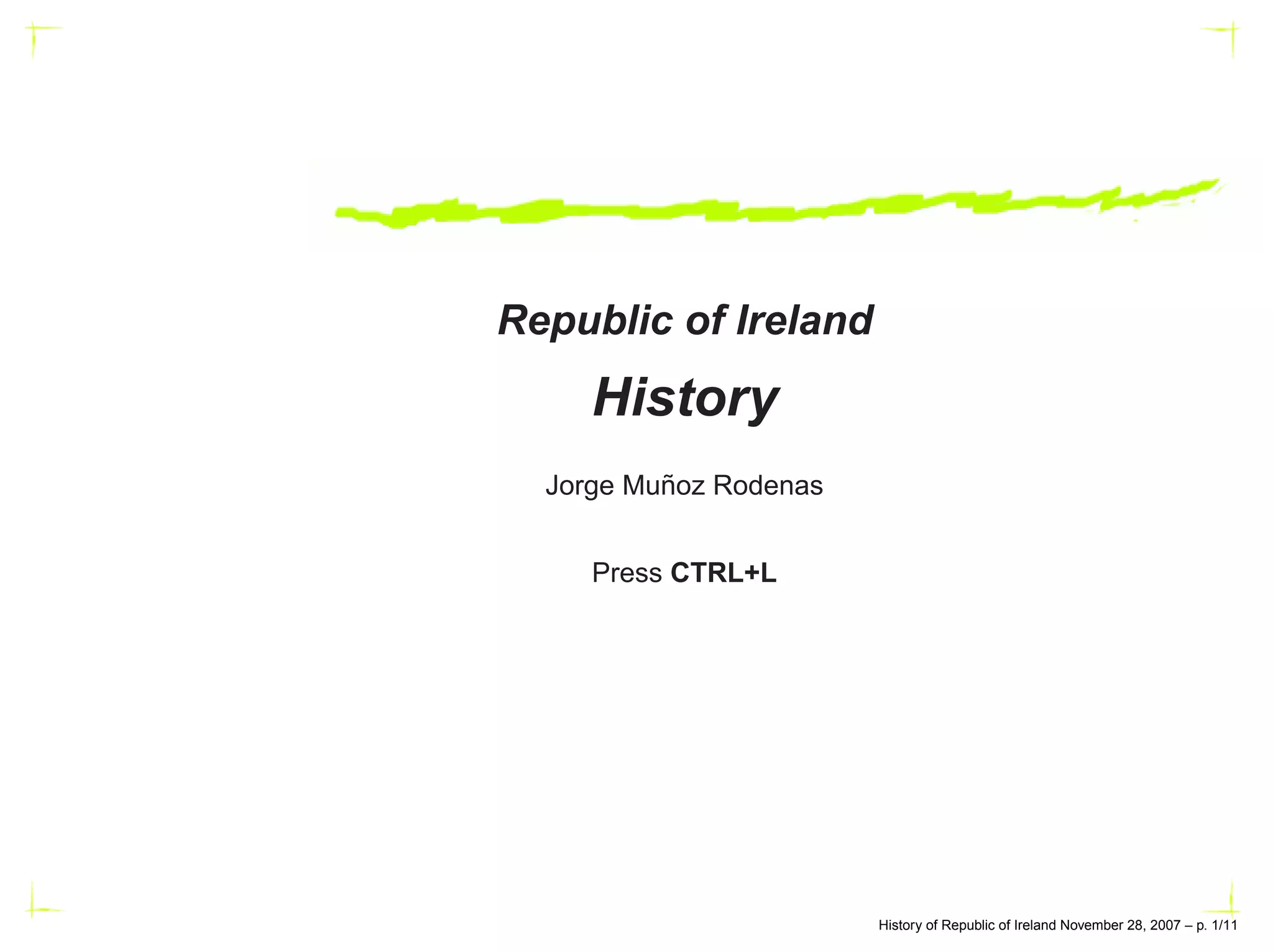 History of Ireland | PDF