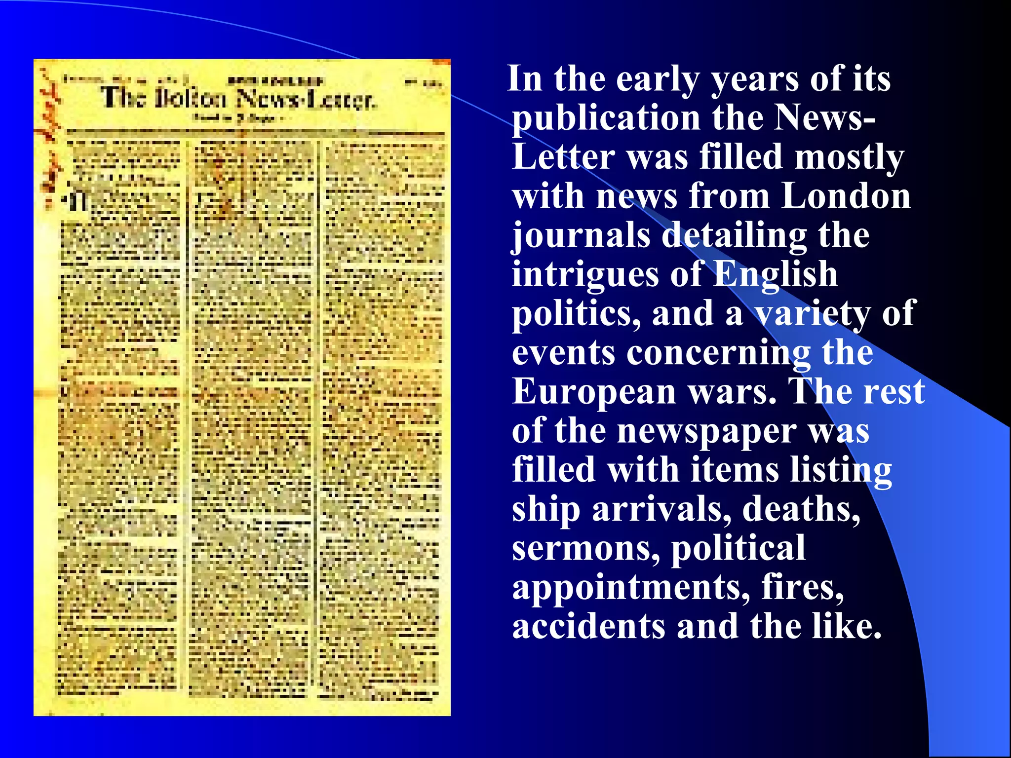 History of Journalism | PPT