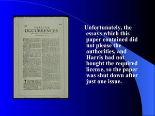 History of Journalism | PPT