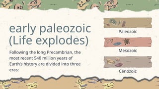 History-of-Life-on-Earth in General Biology | PPTX