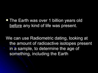 History Of Life On Earth | PPT