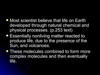 History Of Life On Earth | PPT