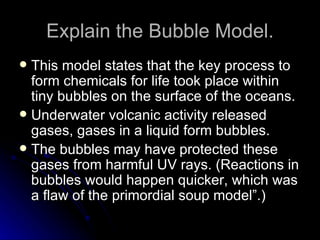 History Of Life On Earth | PPT