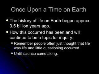 History Of Life On Earth | PPT