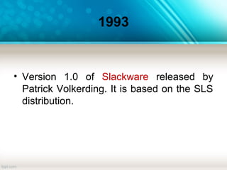 History of Linux | PPT