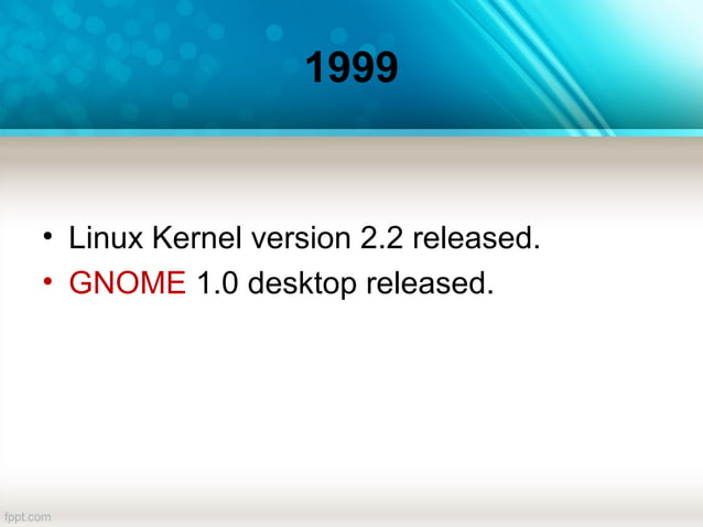 History of Linux | PPT