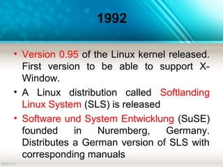 History of Linux | PPT
