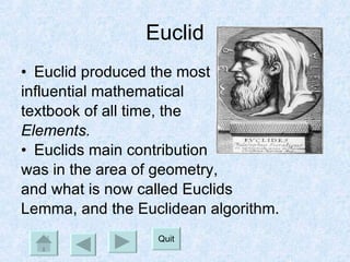 History Of Math | PPT
