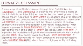 History-of-Matter and the History-of-Atom | PPTX
