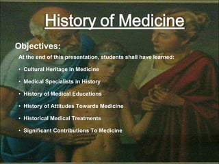 History Of Medicine | PPT