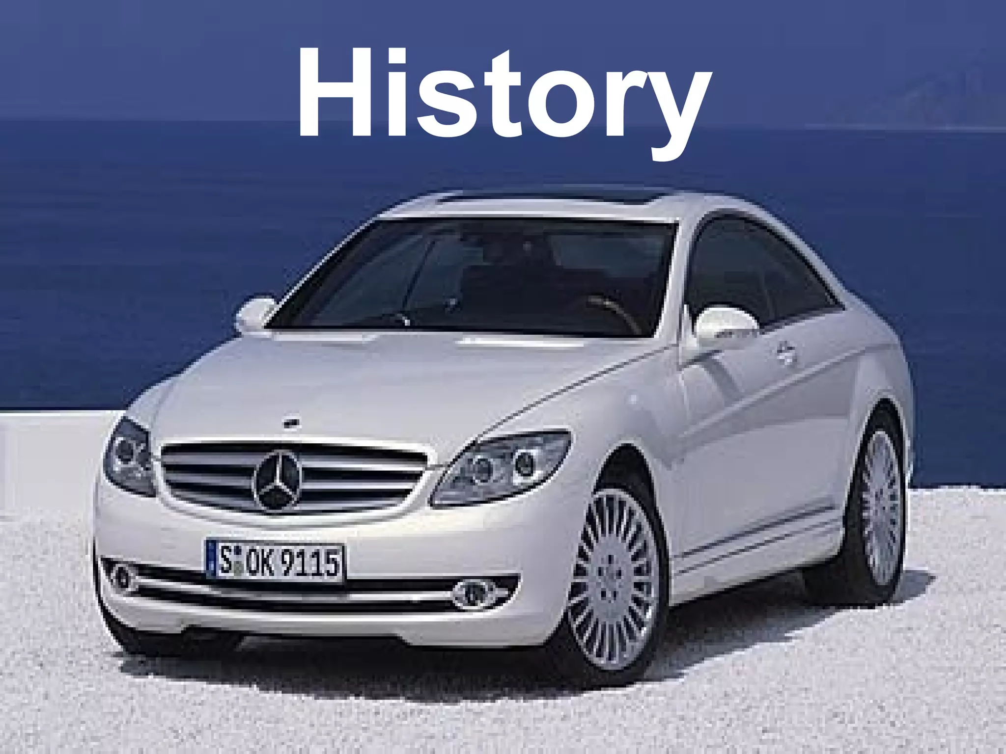 History Of Mercedes Benz | PDF