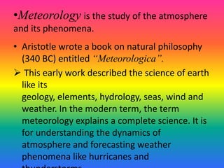 History Of Meteorology | PPT