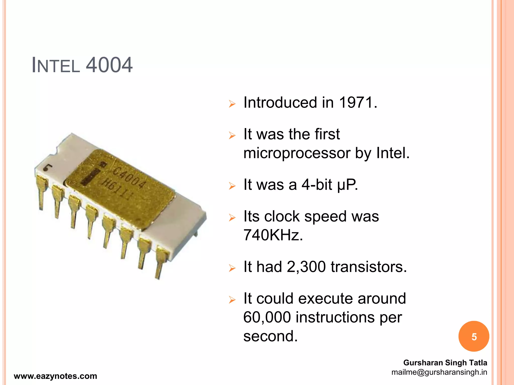 History of-microprocessors | PDF