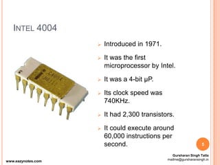 History of-microprocessors | PDF