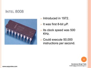 History of-microprocessors | PDF