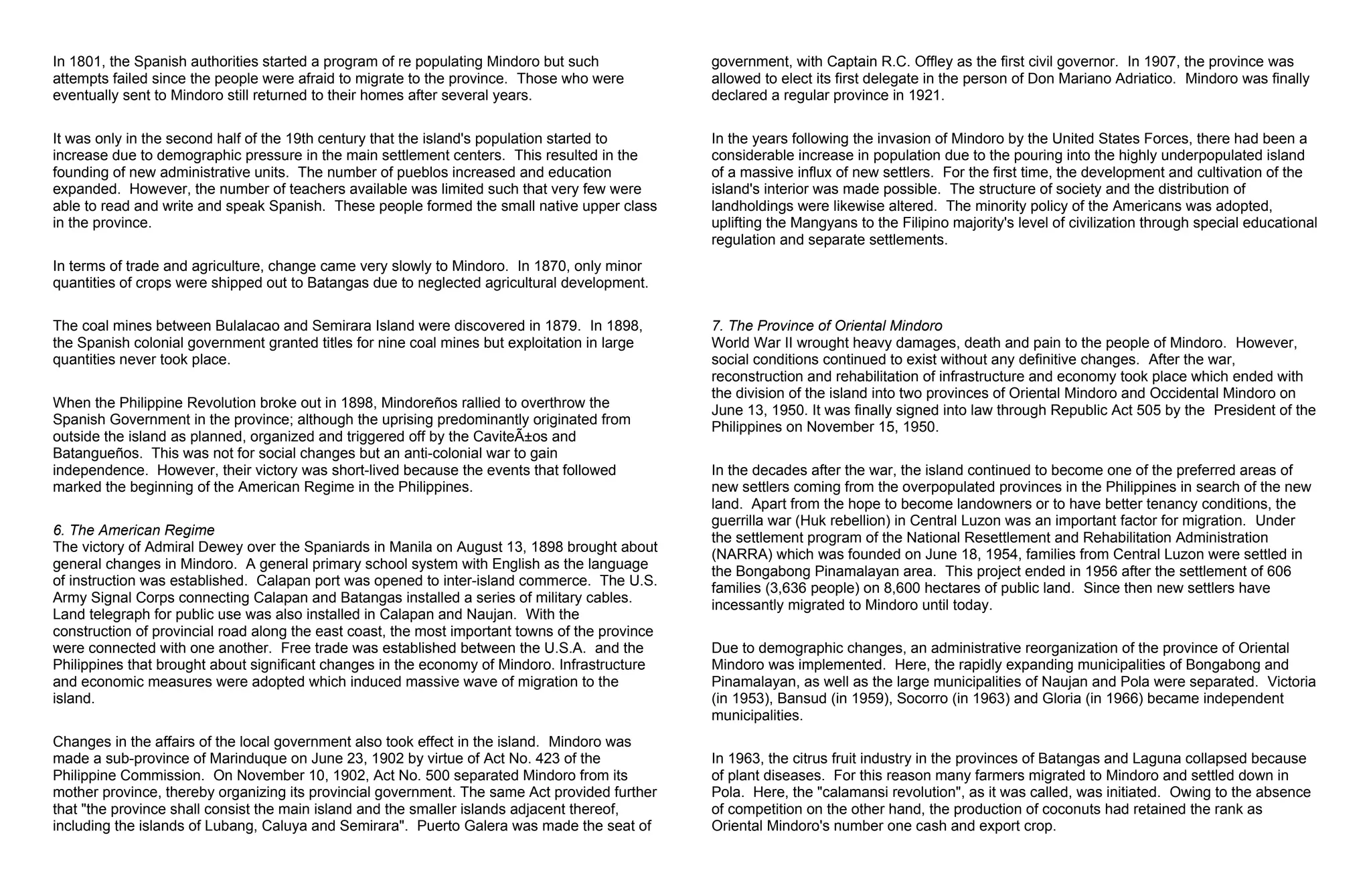 HISTORY-OF-MINDORO WITH COMPLETE HISTORY | DOCX