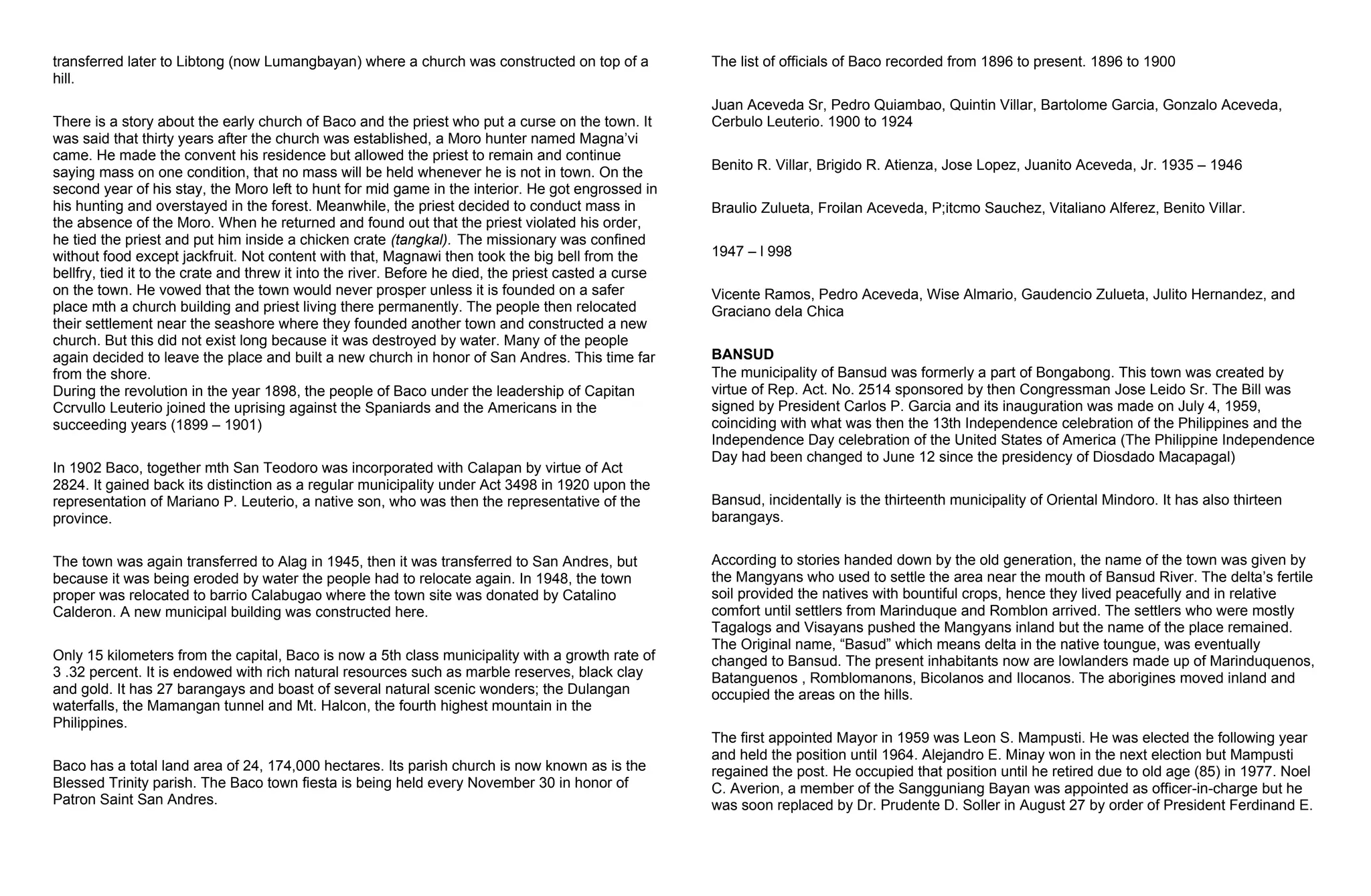 HISTORY-OF-MINDORO WITH COMPLETE HISTORY | DOCX