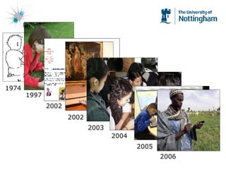 History Of Mobile Learning - mLearn 2007 doctoral consortium Oct 2007 | PPT