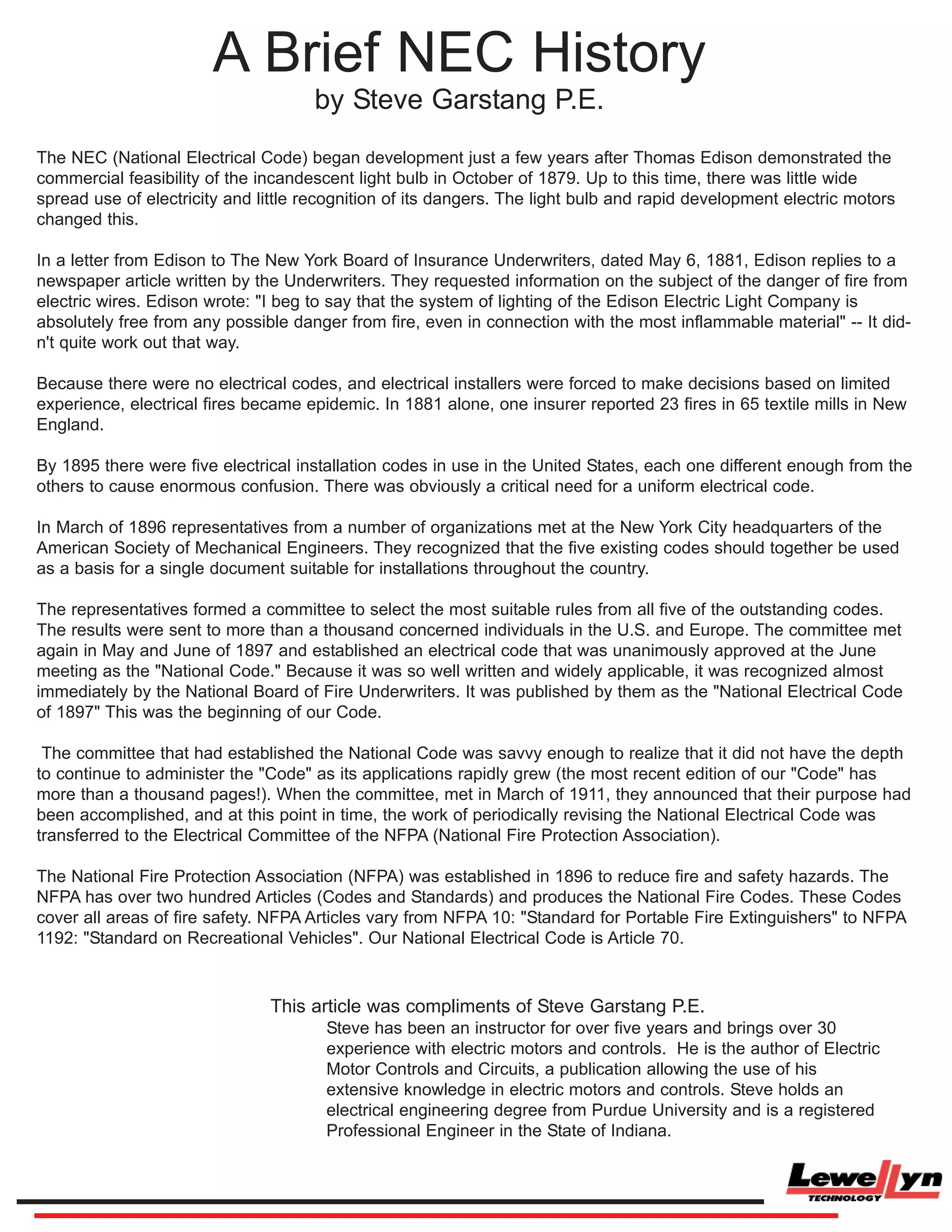 History of-nec | PDF