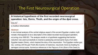 History of Neurology | PPTX