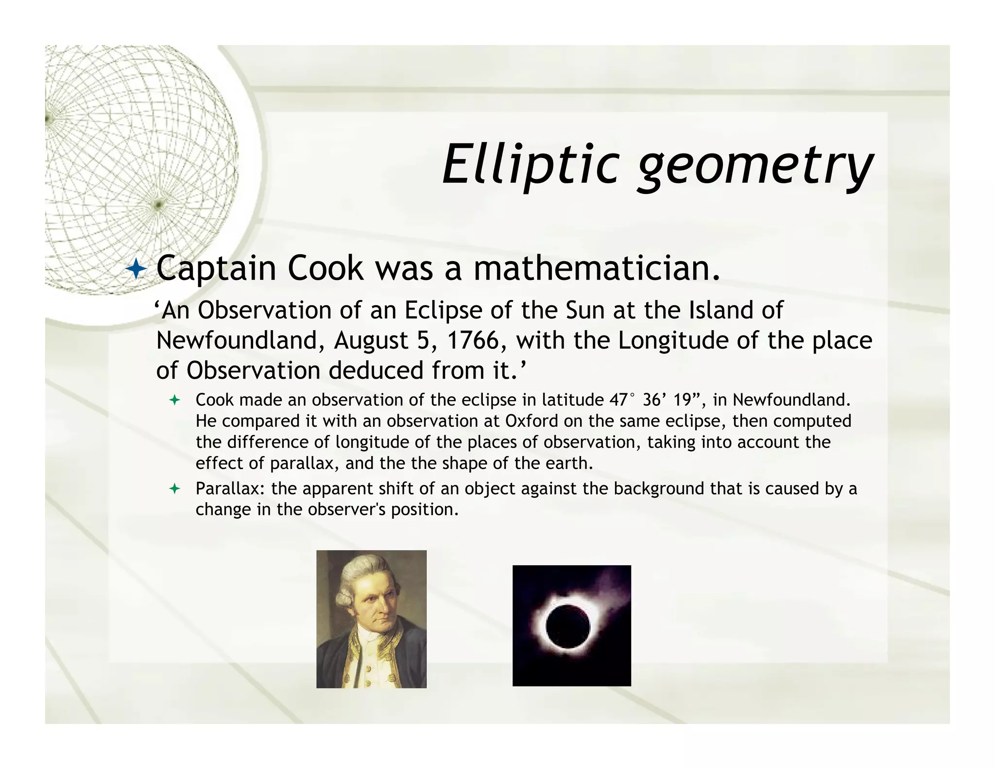 History Of Non Euclidean Geometry | PDF